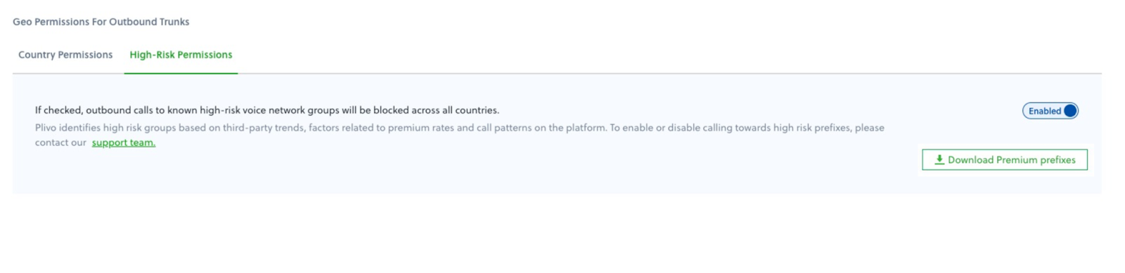 What are premium or high-risk numbers? – Plivo support